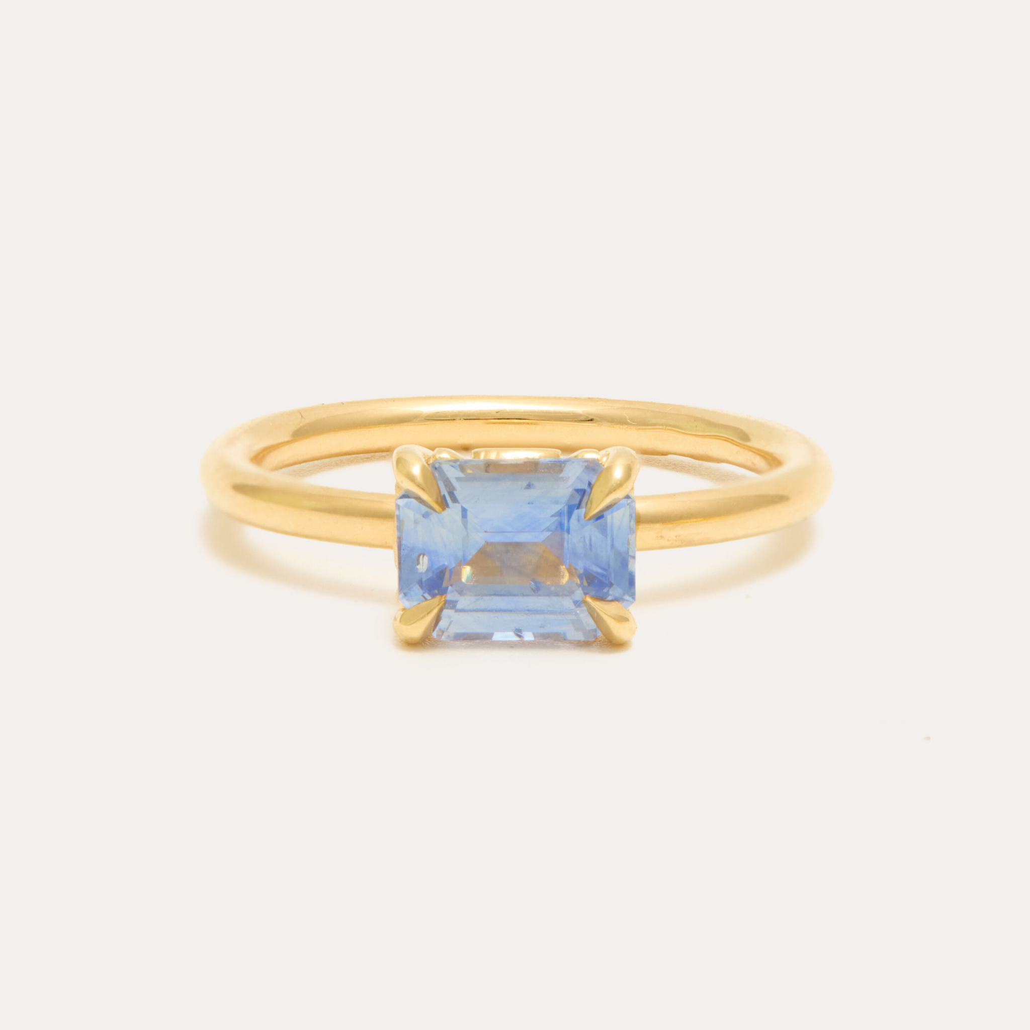 Charlie Ring with Ceylon Blue Sapphire – By Baby